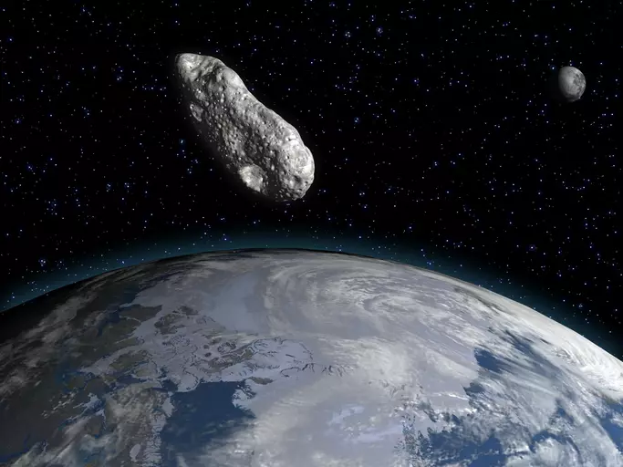 Kamo`oalewa den Asteroid deen no bei der Äerd ëmkreest