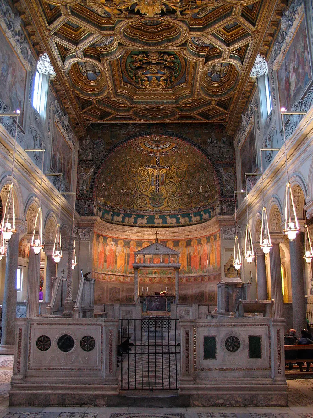 Basilica na Saint Clement Lateran Italiya