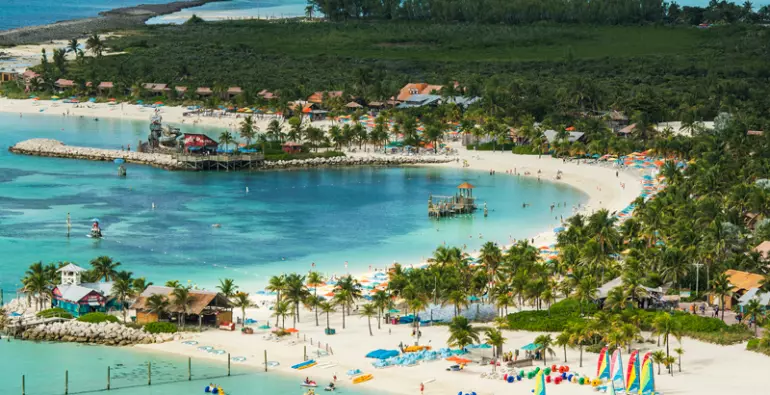 Disney Castaway Cay පුද්ගලික දූපත