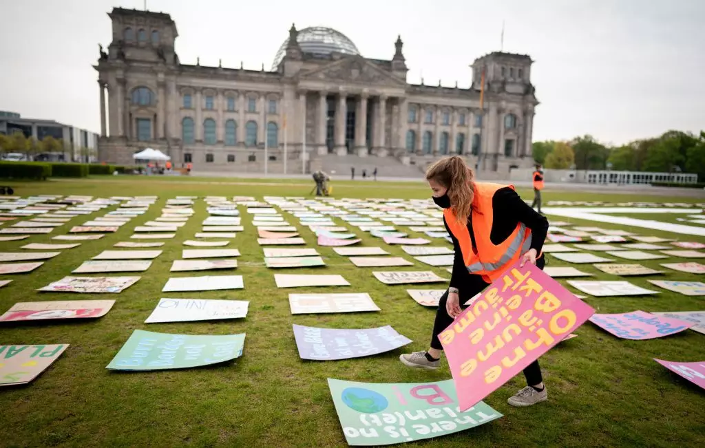 iyipada afefe odo awọn agbeka Berlin