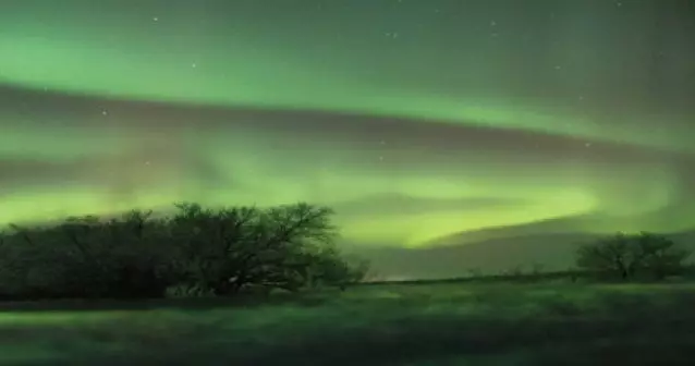 Die NASA schießt eine Aurora Borealis