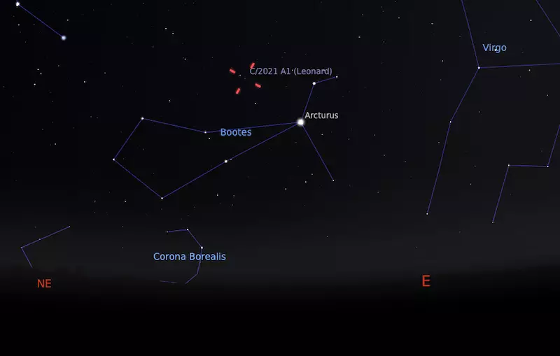 cometa leonardo