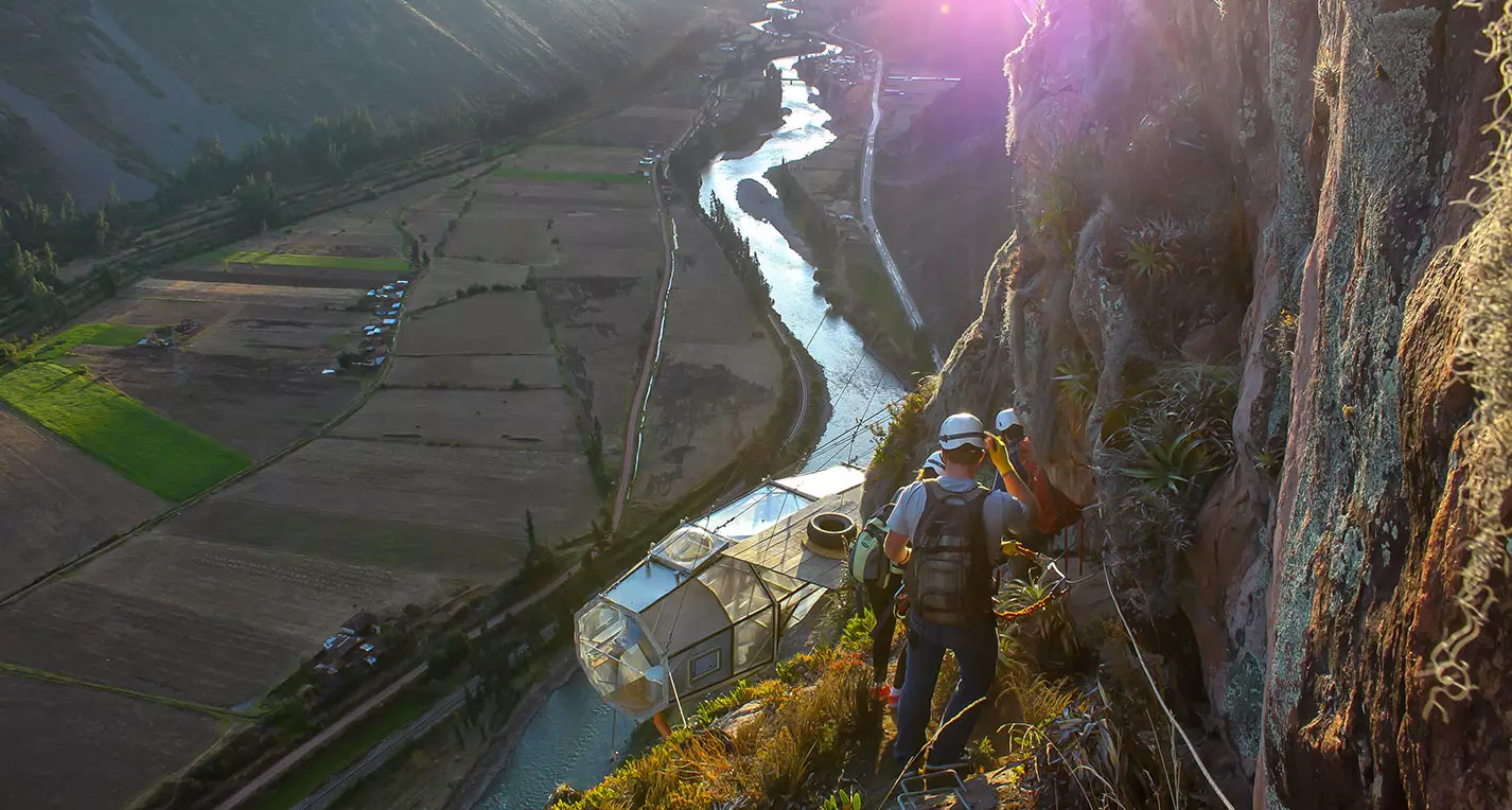 Hoteli ya Hanging Peru