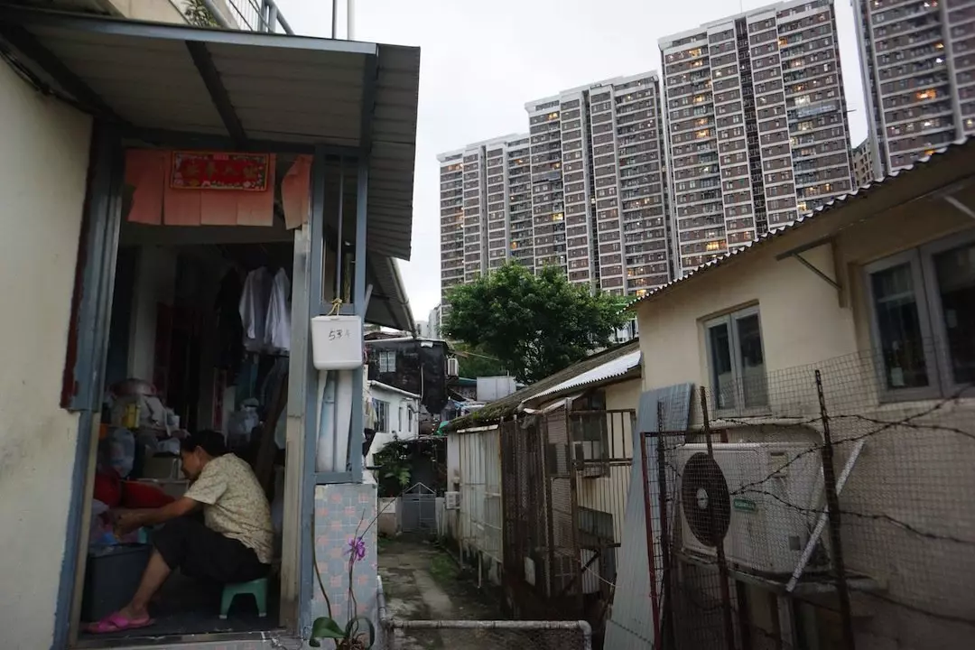 Village survivant à Hong Kong