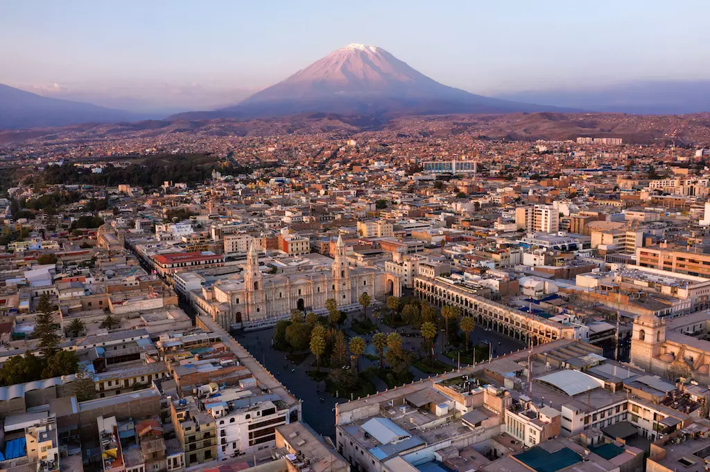 Wat om te sien in Arequipa, die mitiese 'tweede hoofstad' van Peru in die Andes