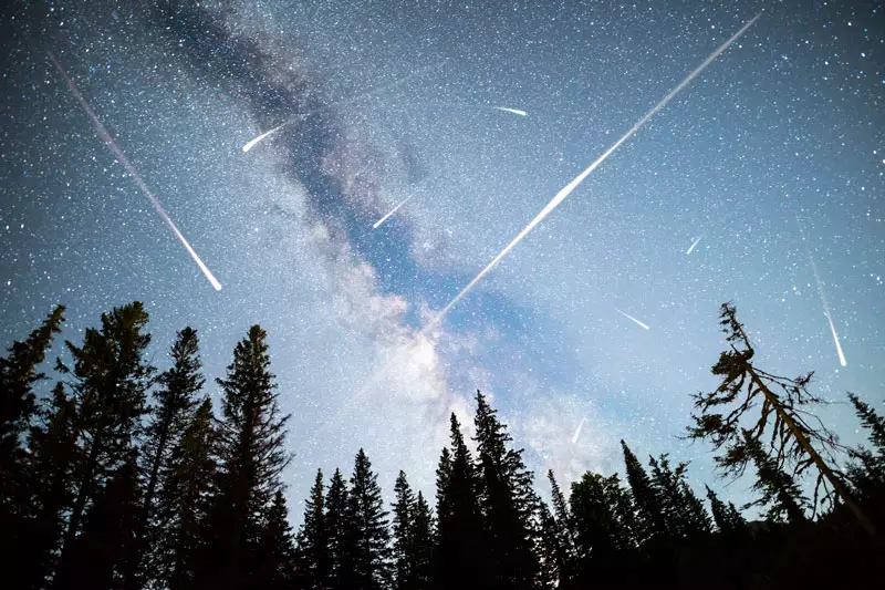 pioggia di meteoriti quadrantidi