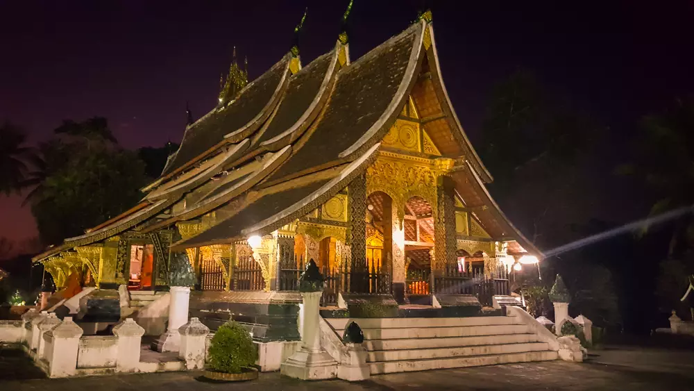 Kuil Buddha Luang Prabang.