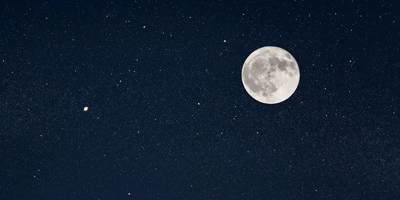 Pluie de météores de la pleine lune Eta Aquarids