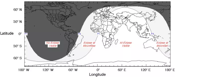 éclipse lunaire pénombrale du 5 juin