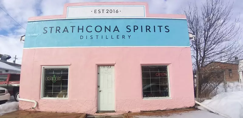 Strathcona Mweya Distillery Edmonton Canada