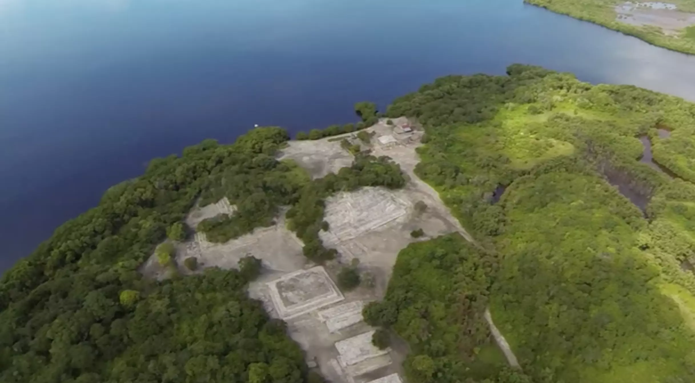 Dies ist die künstliche Insel, die die Mayas gebaut haben 130_2