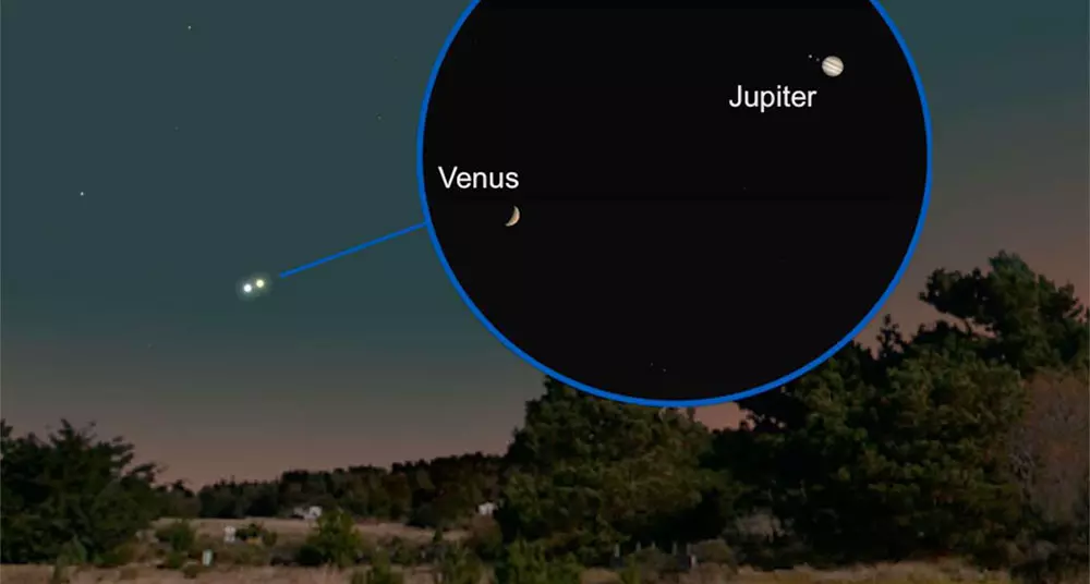 Vénus et Jupiter brillent et se rencontrent dans le ciel cette semaine 1373_2