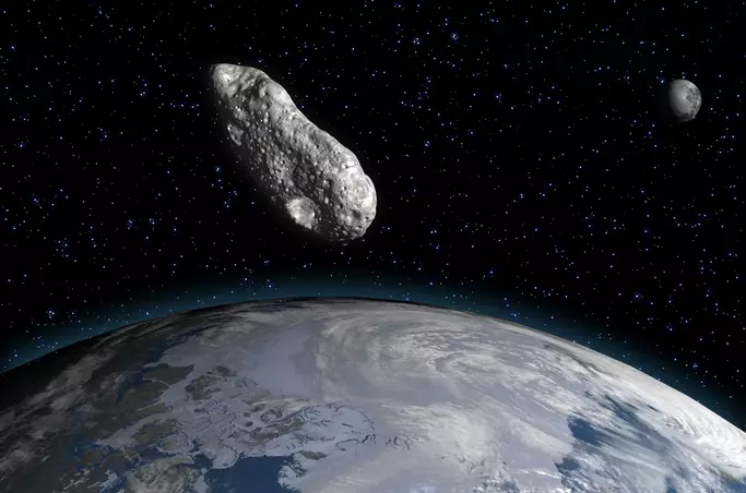 Natuklasan nila ang isang asteroid na may diameter na isang kilometro na nagbabahagi ng orbit sa Earth 13783_3