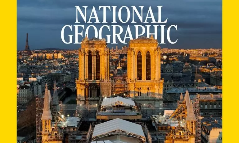 Notre Dame ปกกุมภาพันธ์