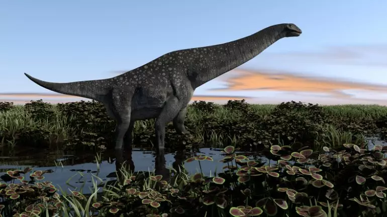 Titanosaurus löydettiin Espanjan Pyreneiltä