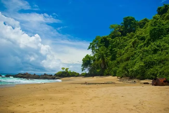 Manuel Antonio: pantai organik