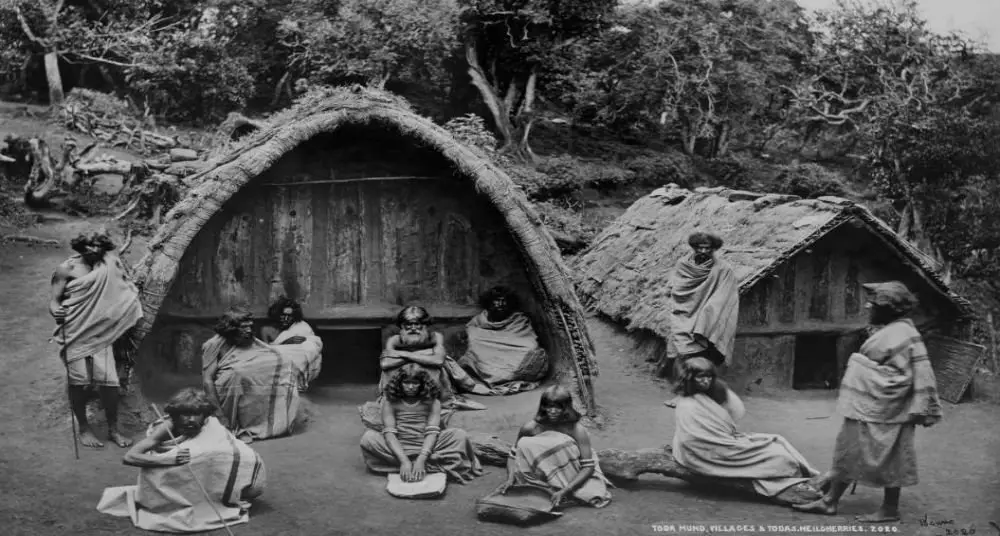 Indian landscapes in black and white