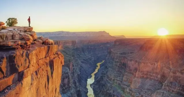 Doorgang naar de Grand Canyon