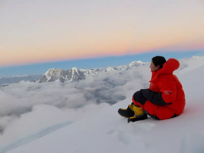 Viridiana Álvarez mountaineer