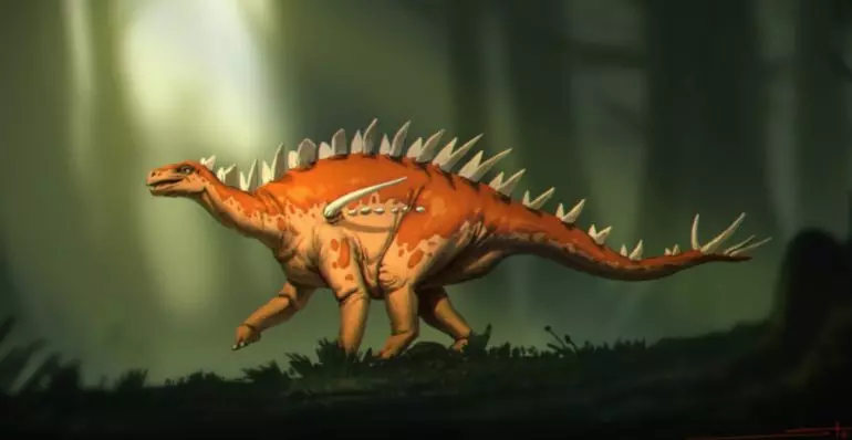 stegosaurus dị na china