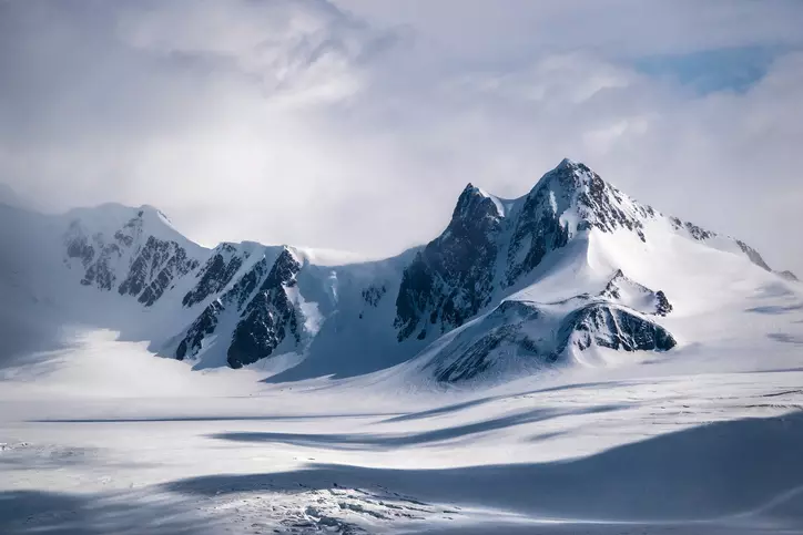 Kaart fir Meteoritten an der Antarktis ze sichen