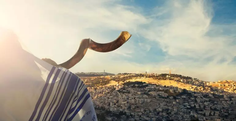 shofar इस्राएल ज्यू नवीन वर्ष