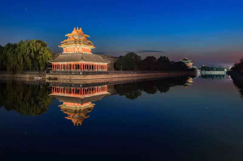 Förbjudna staden Peking Kina