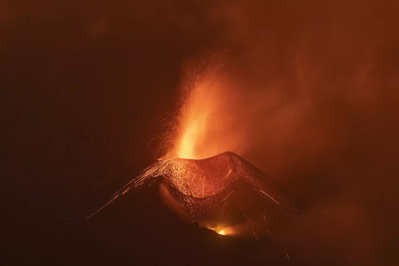 Hvad skete der med vulkanen La Palma i Spanien?