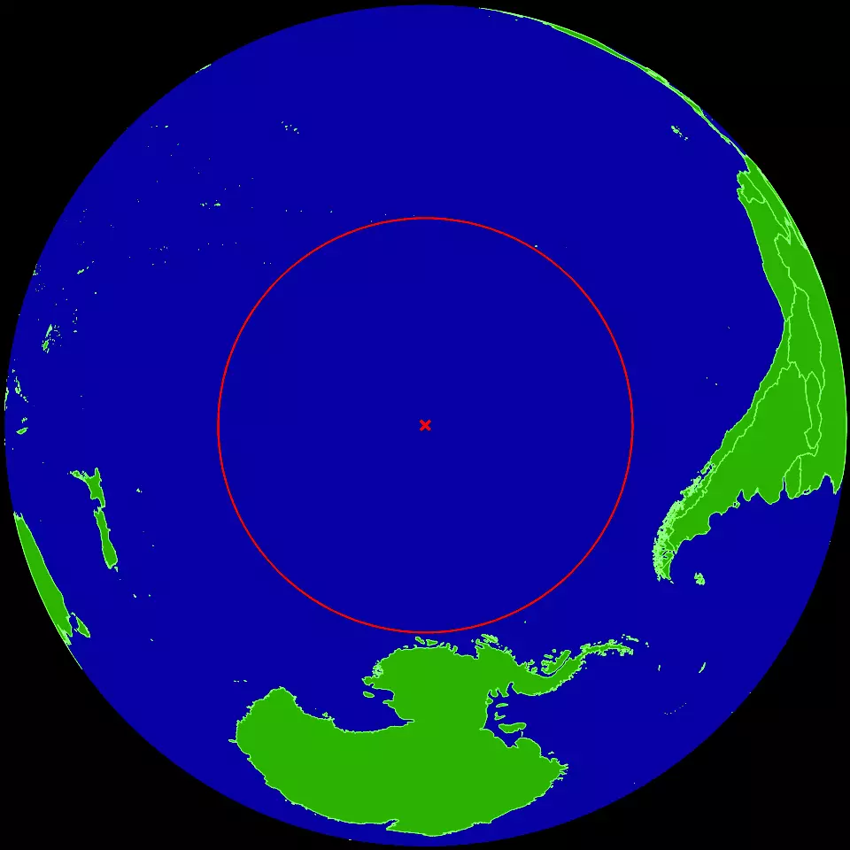 Wêr is Point Nemo, it meast ôfstân en ûnberikber plak op ierde 16071_2