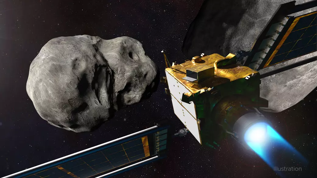 DART: Kozmická loď, ktorá sa zrazila s asteroidom Dimorph