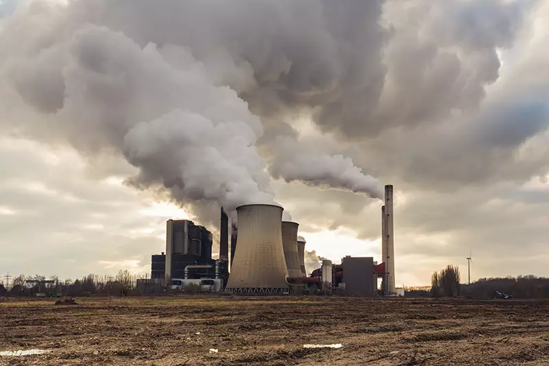 Fabriken Planéit Äerd Smog Rauch