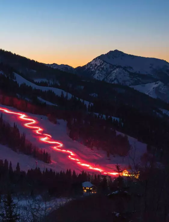 Skiing yn Park City