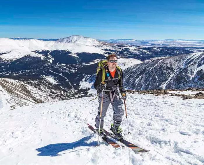 ជិះស្គីនៅ Breckenridge