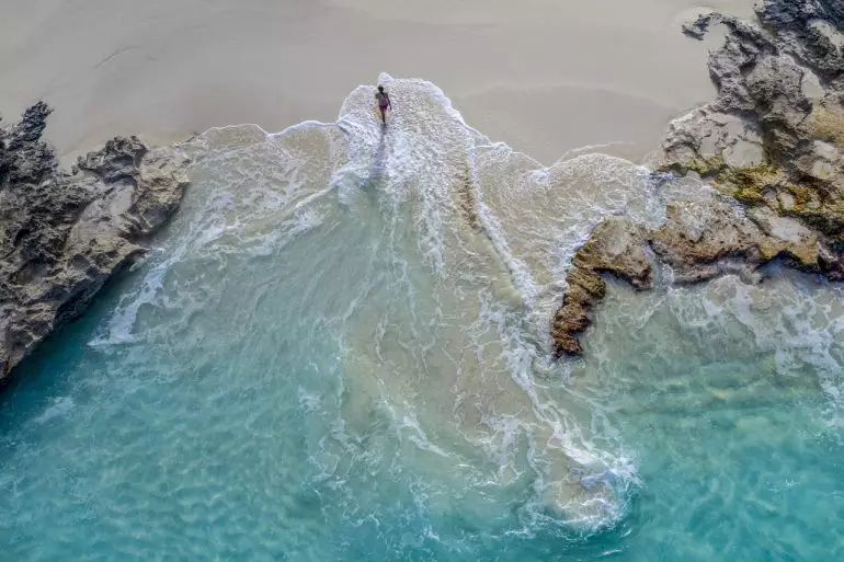 Les vagues de la mer