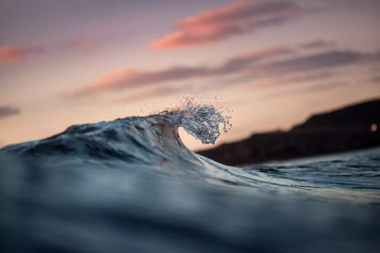 Les vagues de la mer