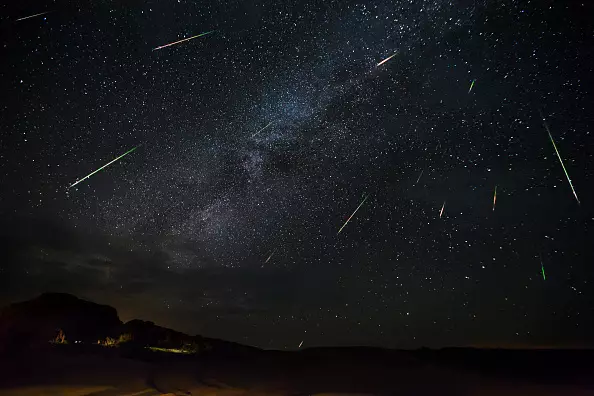 Kepiye lan kapan ndeleng Eta Aquarids, udan meteor saka Komet Halley 2620_2