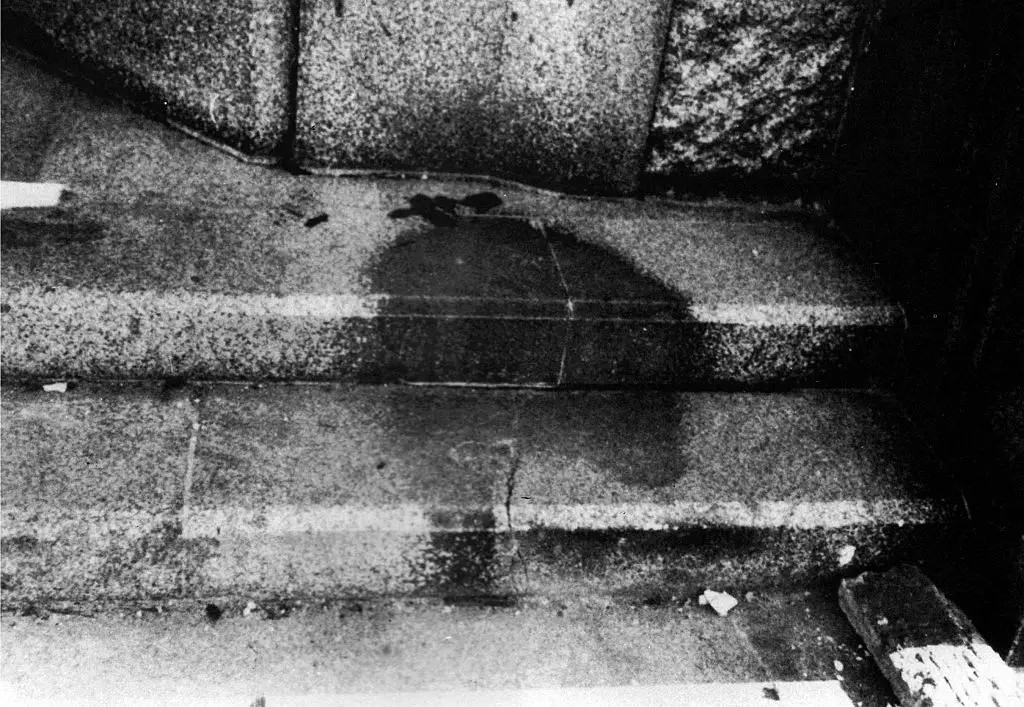 Shadows of Hiroshima, silhuetterne efterladt af atombomben