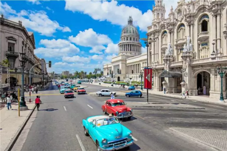 How much does it cost to travel to Cuba from Mexico?