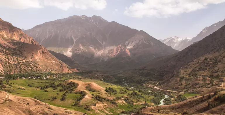 montagnes du tadjikistan