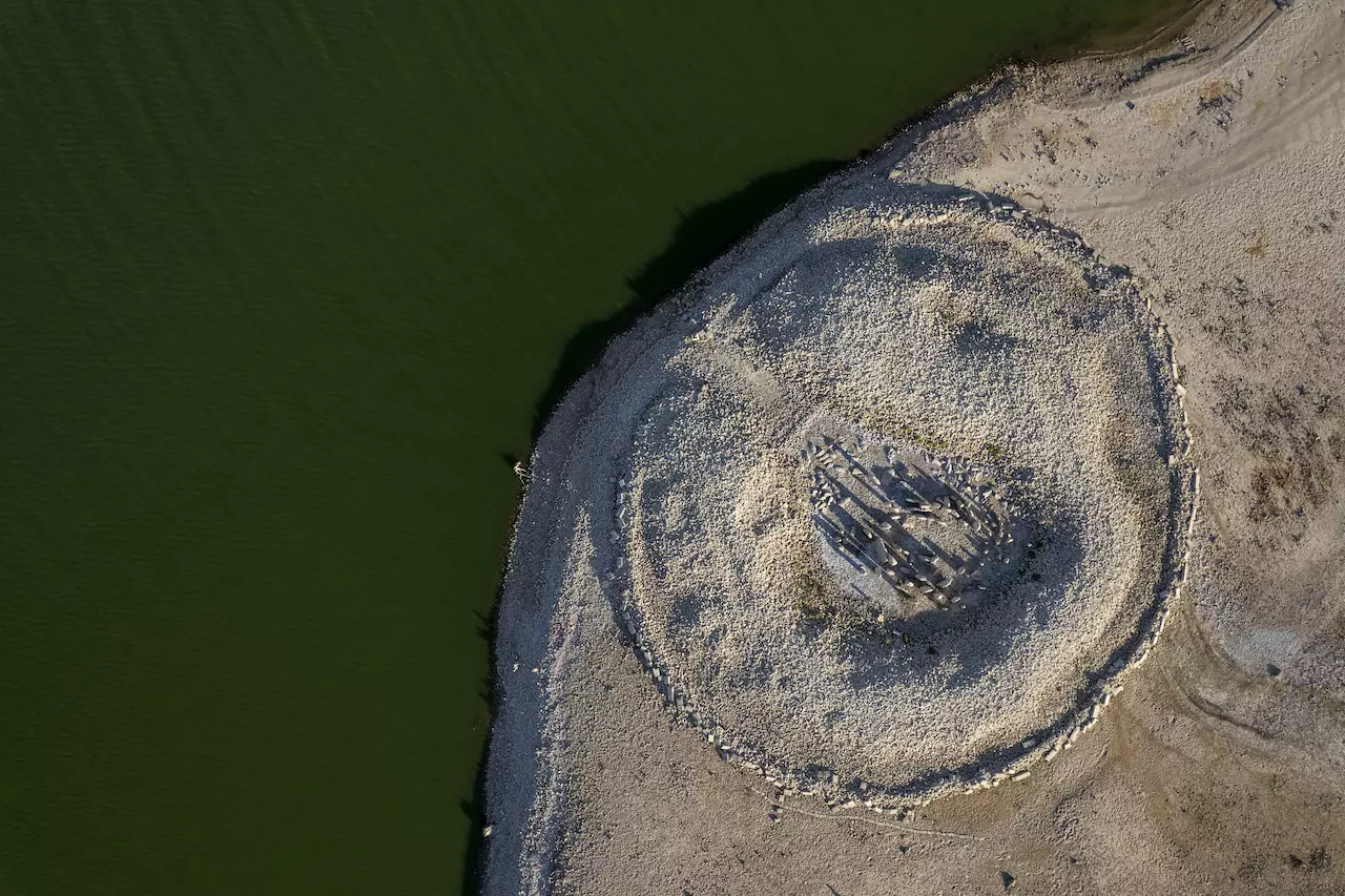 Katera arheološka najdišča so nastala po svetovni suši?