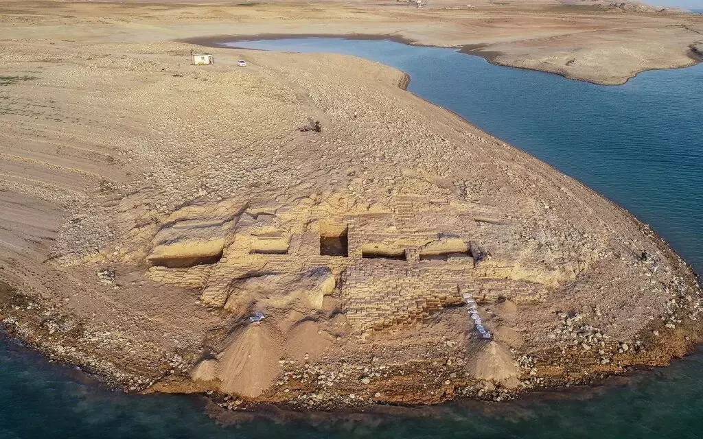 arkæologiske steder tørke