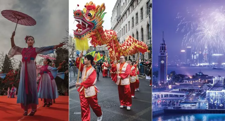 This is how the world welcomed the Chinese New Year of the Rooster