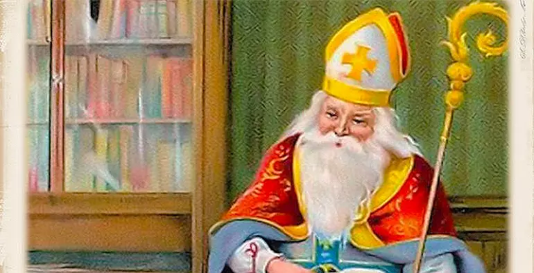 Heiliger Nikolaus Weihnachtsmann Weihnachten