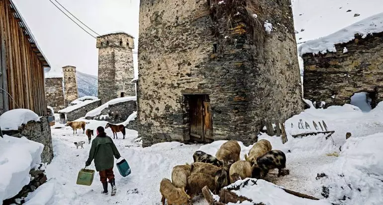 Un refuxio medieval na montaña