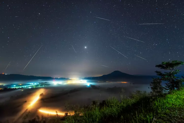 Pluie de météores Delta Aquarids