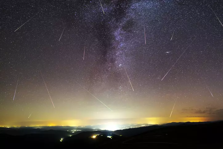 pancuran meteor perseid