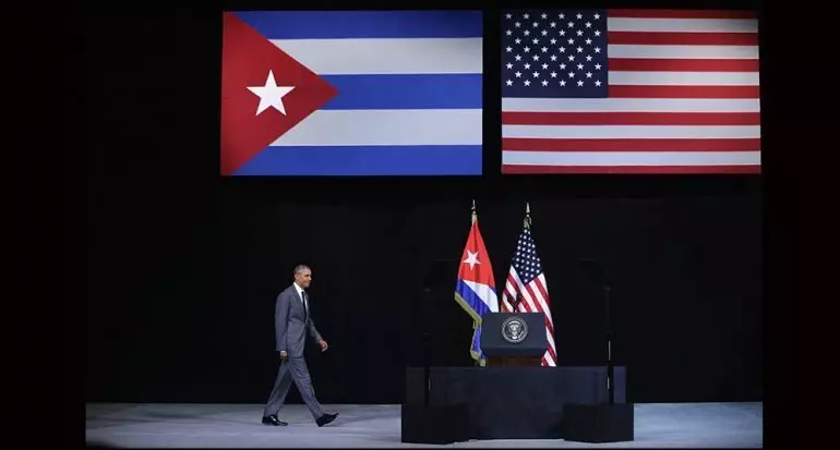 Hvad sagde Obama i Cuba?