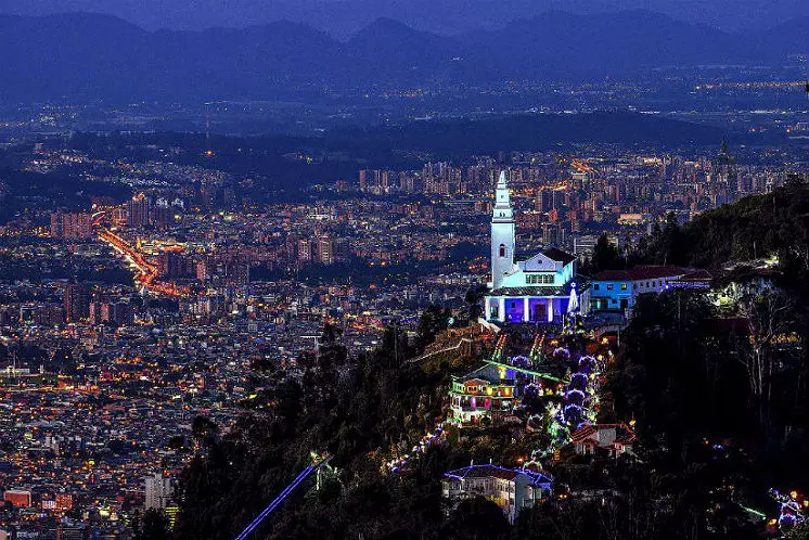 Il santuario di Monserrate ha la vista migliore di Bogotá 6491_2