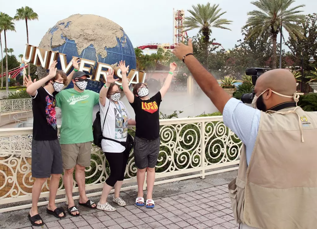 Паўторнае адкрыццё Universal Studios Orlando