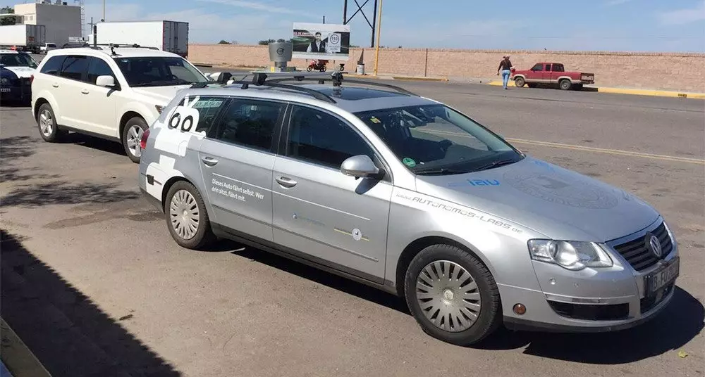 L'auto che viaggia senza conducente